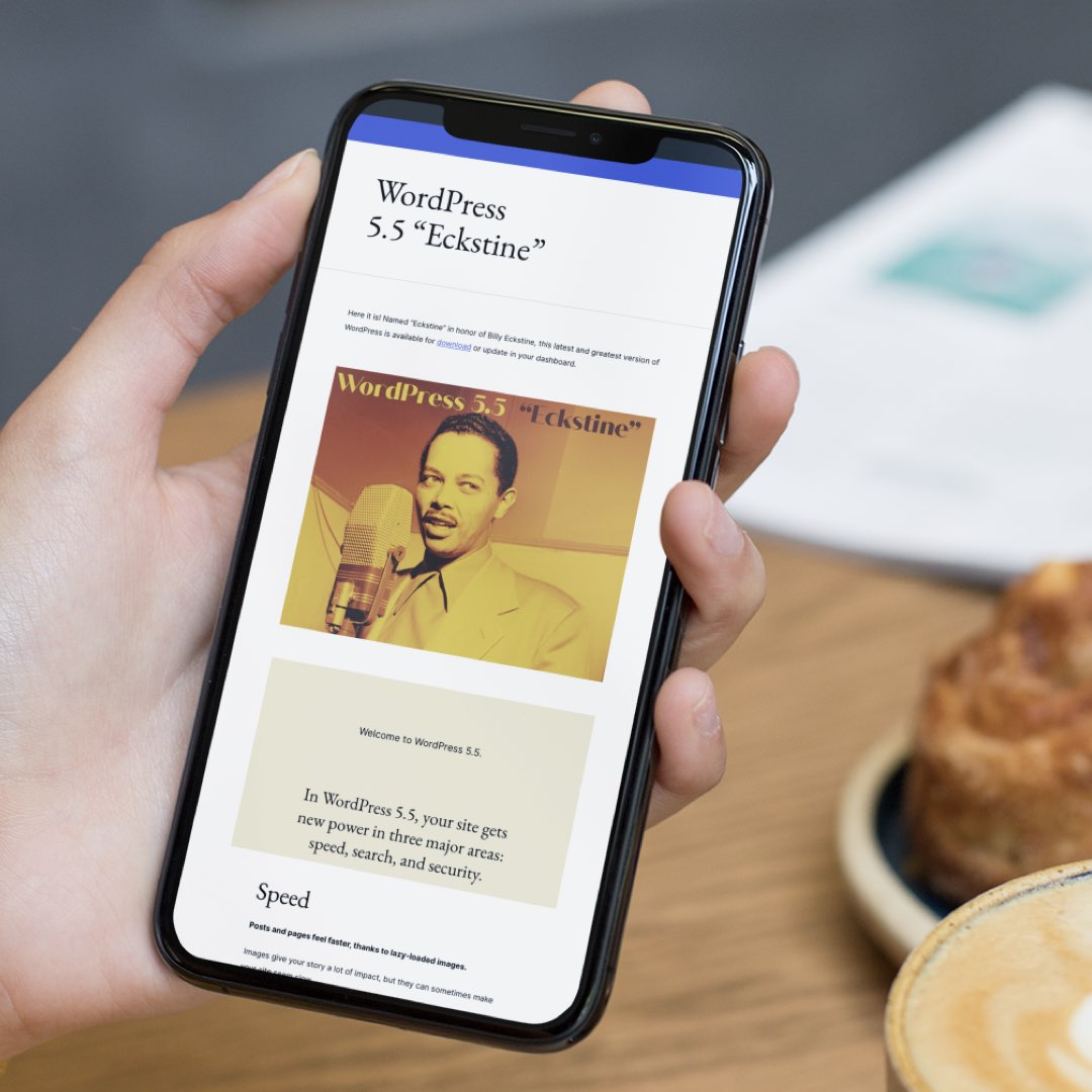 WordPress 5.5 "Eckstine" ist da! | Strategiepool